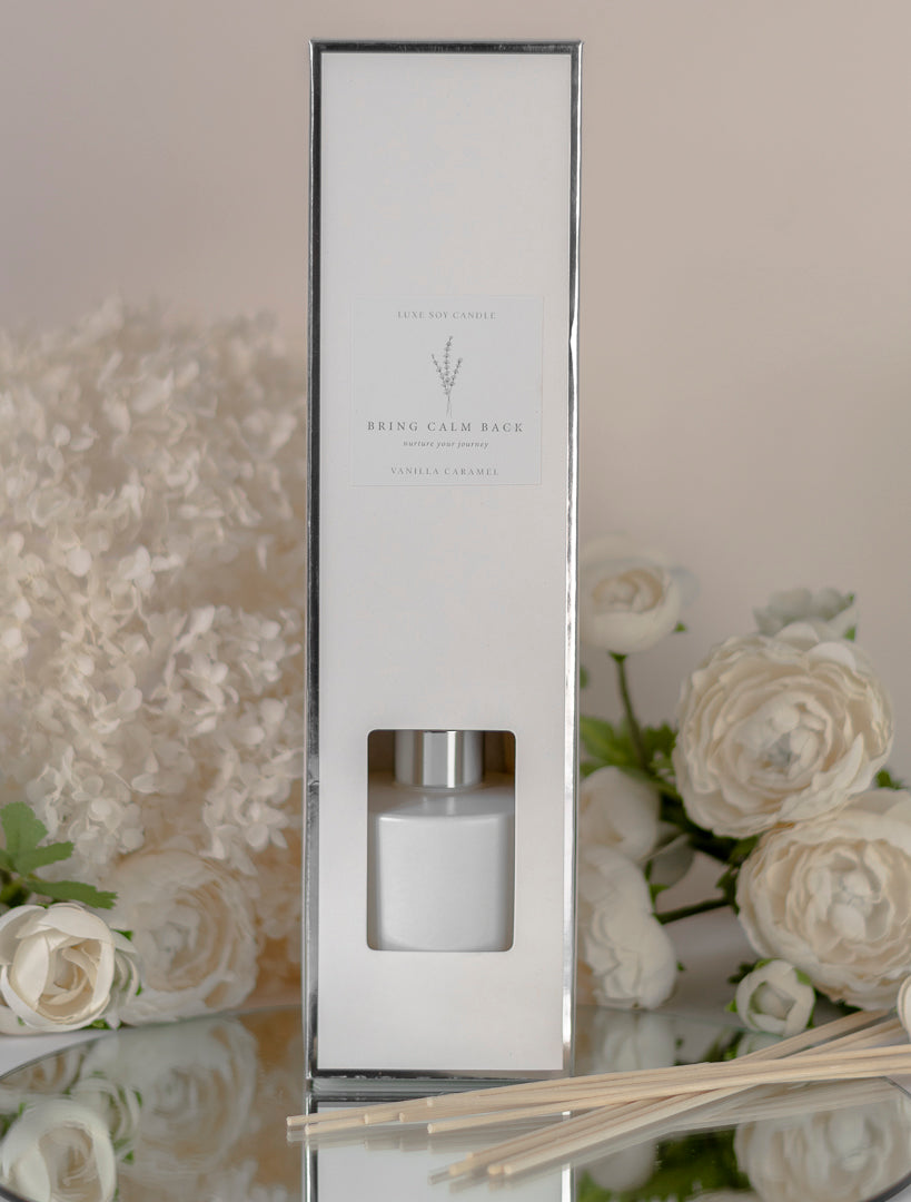 Vanilla Caramel Reed Diffuser - Bring Calm Back – Bring Calm Back AU